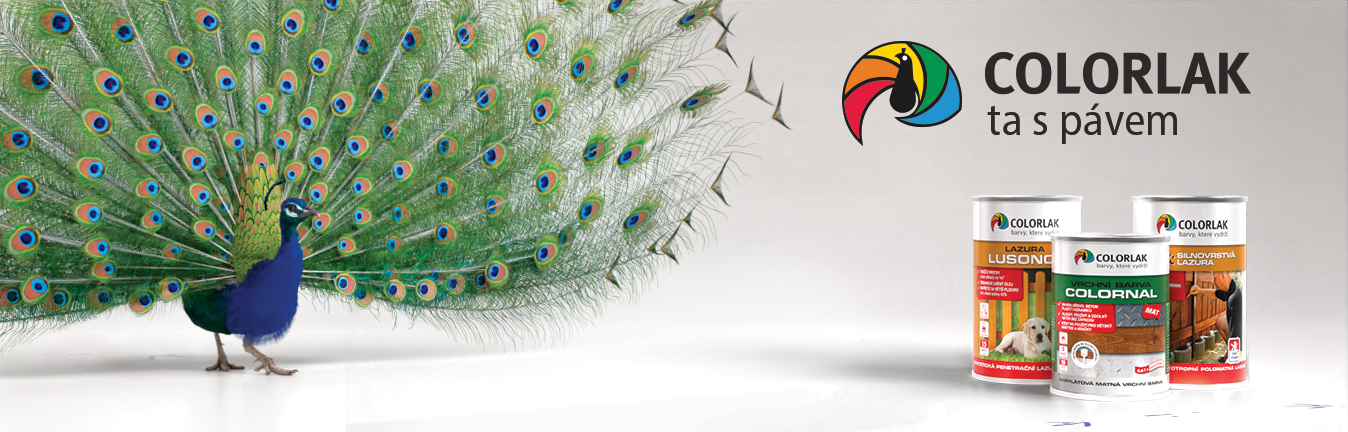 Colorlak_Banner_02 | COLORLAK, a.s. - Barvy s pávem